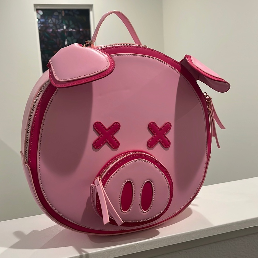 Shane Dawon Pig Backpack Pink Great Condition - Gem